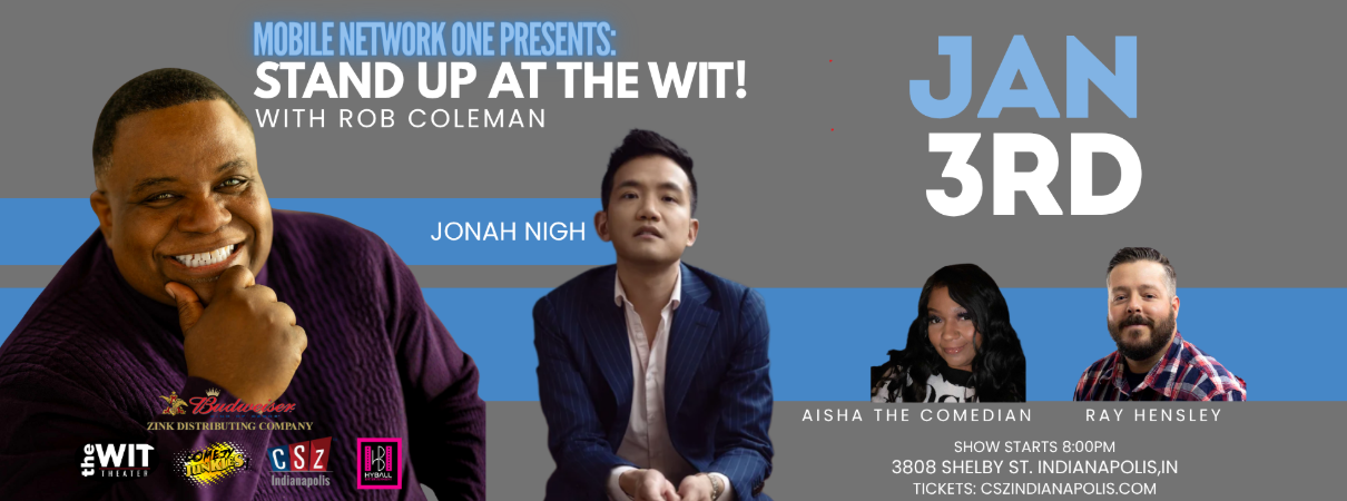 Tickets for Stand Up at the Wit! Headliner: Rob Coleman (17+) - 8:00 PM ...