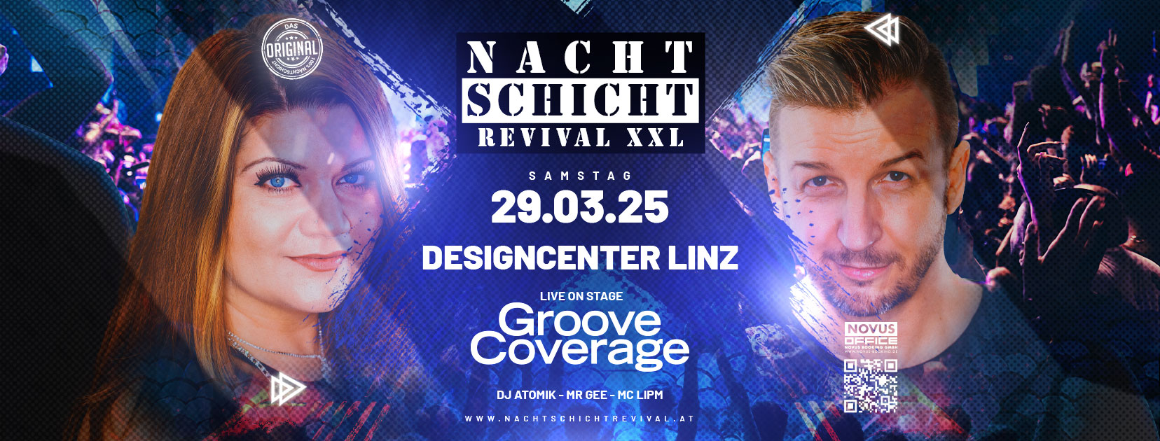 Tickets für NACHTSCHICHT REVIVAL XXL w/Groove Coverage live on STAGE ...