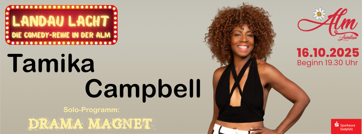 Tickets für Tamika Campbell LIVE | vivenu
