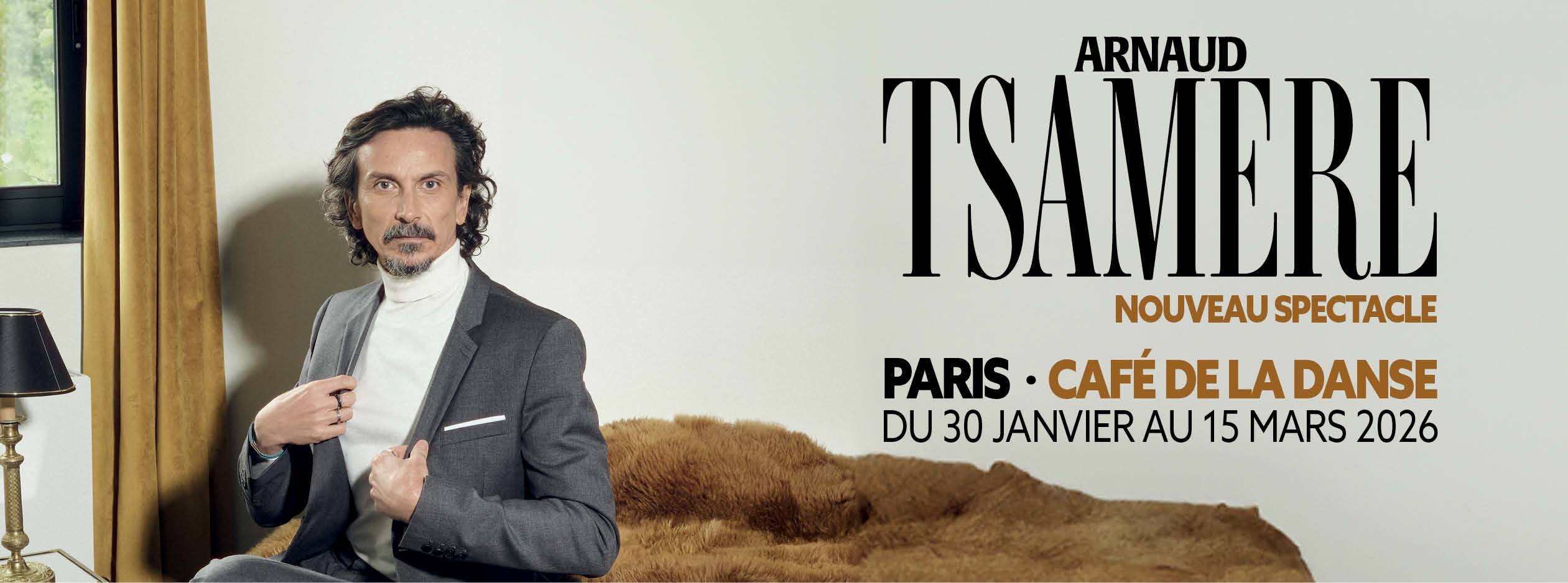 Billets pour ARNAUD TSAMERE - PARIS | vivenu